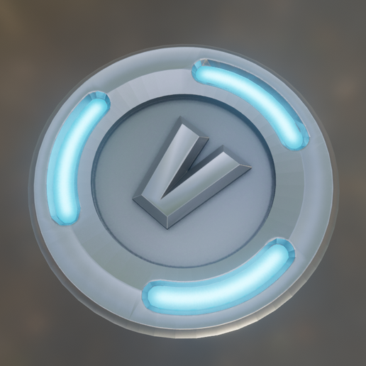 💱 Fortnite V-Bucks・Free STL File for ・Cults