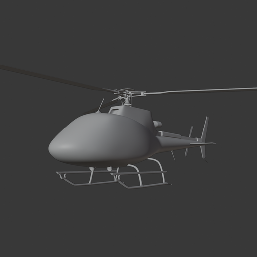 ️ Airbus H125・ STL File for 3D printing・Cults