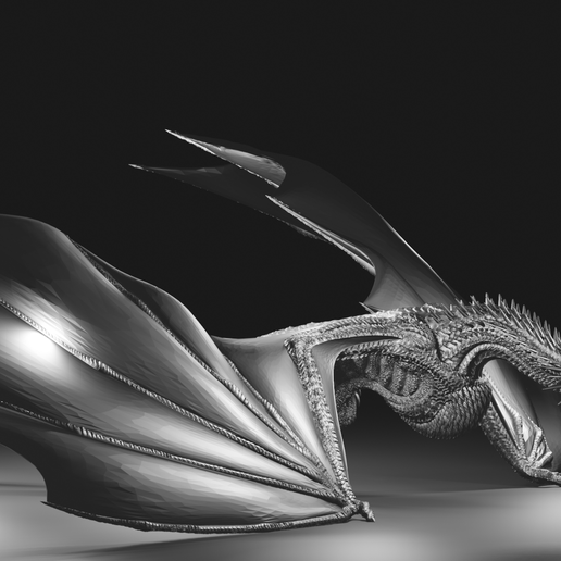 🐉 HOTD Meleys・ STL File for 3D printing・Cults