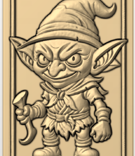 👺 Goblin・Free STL File for 3D printing and CNC machining - Laser ...