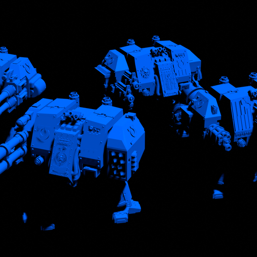 🤖 Cerulean Robot Builder・Free 3D File for 3D printing・Cults