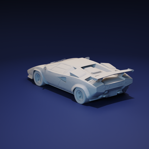 STL file LAMBORGHINI COUNTACH VINTAGE - 3D MODEL 🚗 ・3D printer design ...