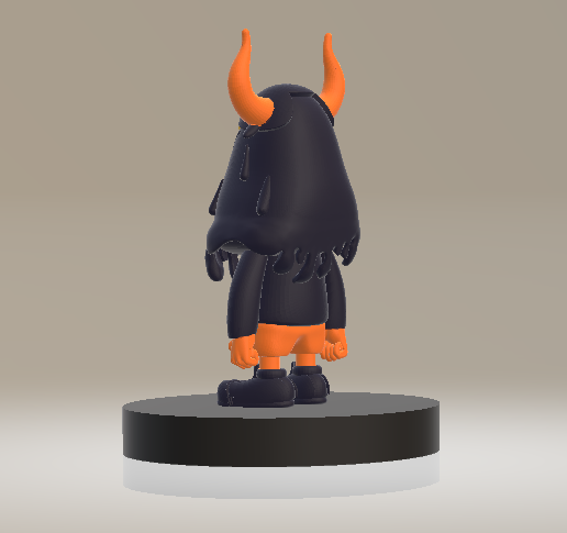 STL file DEVIL TOY 3D PRINTABLE MODEL 😈 (OBJ)・3D printing model to ...