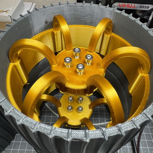 3D printed Mars Rover Wheel modified design・Cults