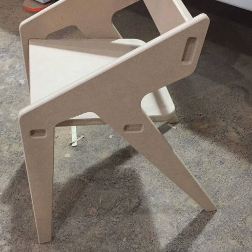 🪑 sliced chair dxf frames・ 3D File for 3D printing and CNC machining ...