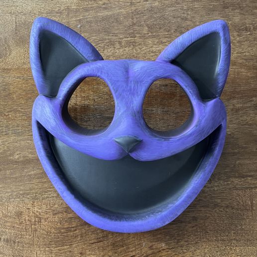 🎭 CatNap Mask (Poppy Playtime)・ STL File for 3D printing・Cults