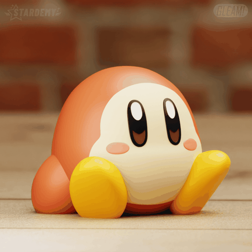 👾 Waddle Dee Kirby Chibi 3 models・ 3D File for 3D printing・Cults