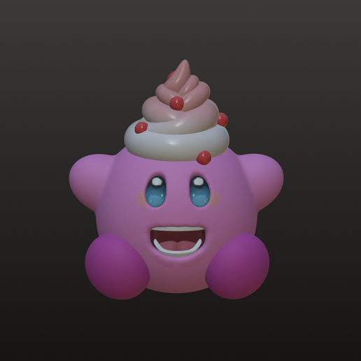 🦸 Kirby brownie・ STL File for 3D printing・Cults