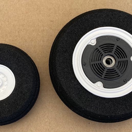 🚁 Eurofighter Wheels Freewing 90mm EDF・ STL File for 3D printing・Cults