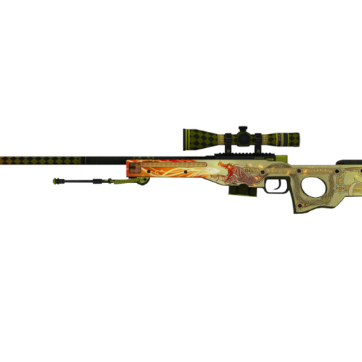 🐉 Dragon Lore Inspired AWP - 3D Printed Display Model・Fichier 3D pour ...