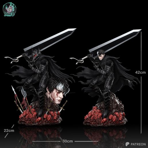🎨 Guts (Berseker Armor) BERSEK - STL Ready for 3D Printing・ STL File ...