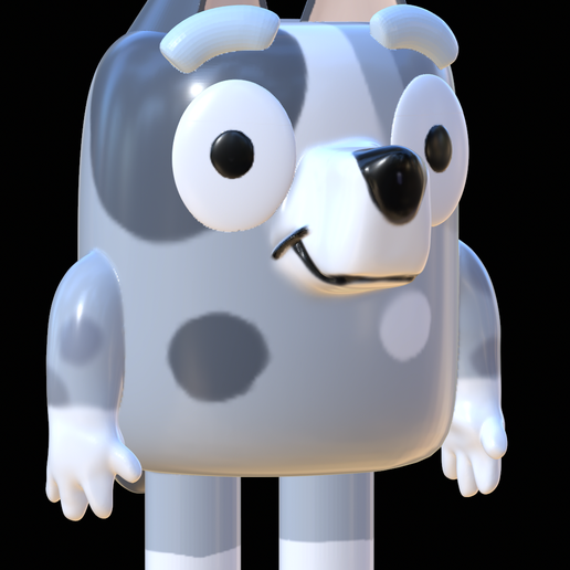 🦸 Muffin from bluey・Free STL File for ・Cults