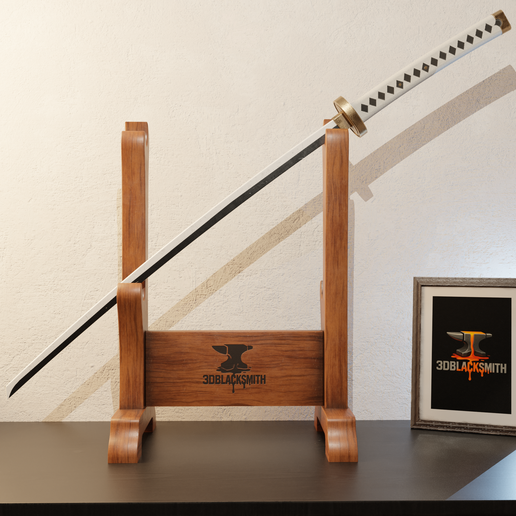 🎲 One Piece Anime Wado Ichimonji Katana ( 1/1 Scale ) Cosplay・ STL File ...