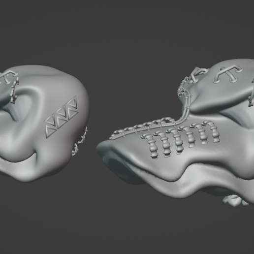 🦆 Cyber Duck Predator Duck heads・Free STL File for ・Cults