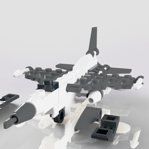 🧱 LEGO F16 Falcon Kit・Free STL File for 3D printing・Cults