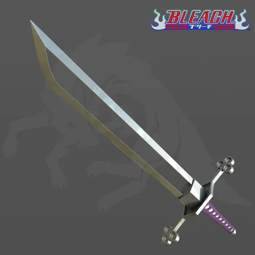🗡️ Bleach – Harribel’s Zanpakutō (Tiburón) | Cosplay Sword STL・ STL ...