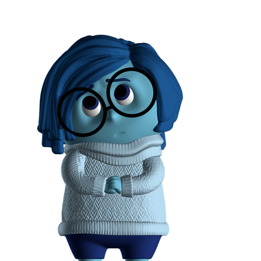 🎲 SADNESS, INTENSELY・Archivo STL para Impresión 3D・Cults