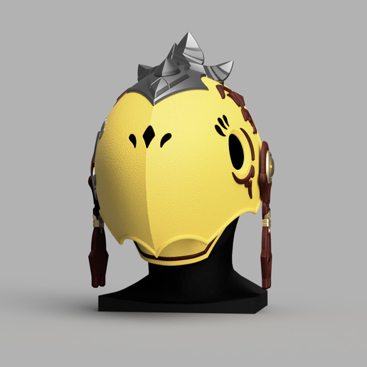🎭 Racing Chocobo Mask・ 3D File for 3D printing・Cults