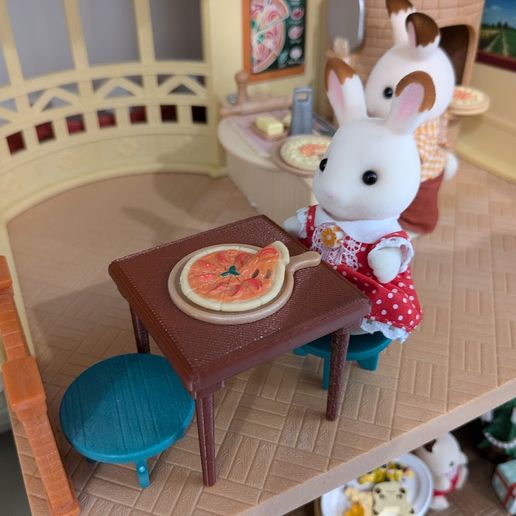Archivo STL Table for Sylvanian Families / Calico Critters 🎲 ・Design ...