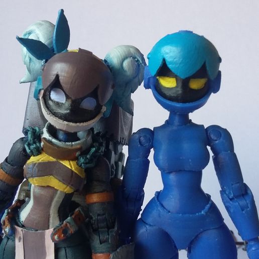 ♀️ Kozma Spiral Knights・ 3D File for 3D printing・Cults