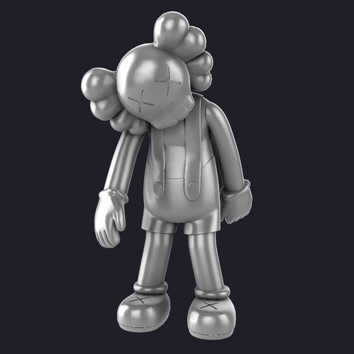 🎨 KAWS 3D MODEL・ 3D File for 3D printing・Cults