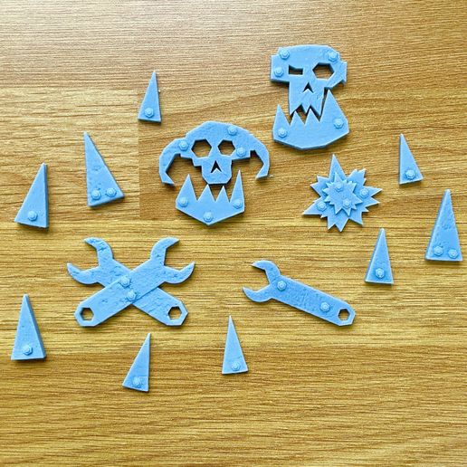🎲 Orc Symbol Panels and Stamps・ 3D File for 3D printing・Cults