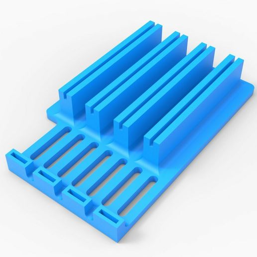 STL file PCIE Card Mount (x4) 🖥️ ・3D print object to download・Cults