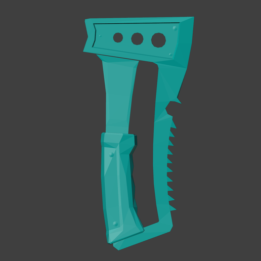 🎨 RUST PROTOTYPE HATCHET 3D PRINT STL・ STL File for 3D printing・Cults