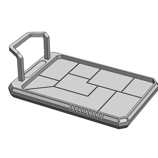 ⭐ CUSTOM Star Wars SCI FI GRAV SLED for 3.75 IN & 6 IN FIGURE DIORAMA ...