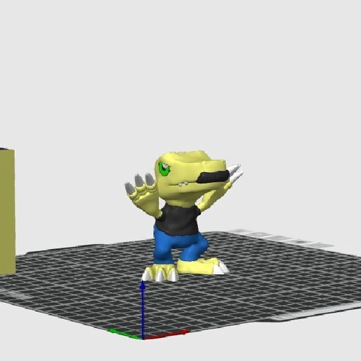 3MF file Don ramon DIGIMON Agumon 🐉 ・3D print model to download・Cults
