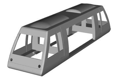 🚋 Light Rail/Tram (Coventry inspired) Cargo version 1/43 scale・ 3D File ...