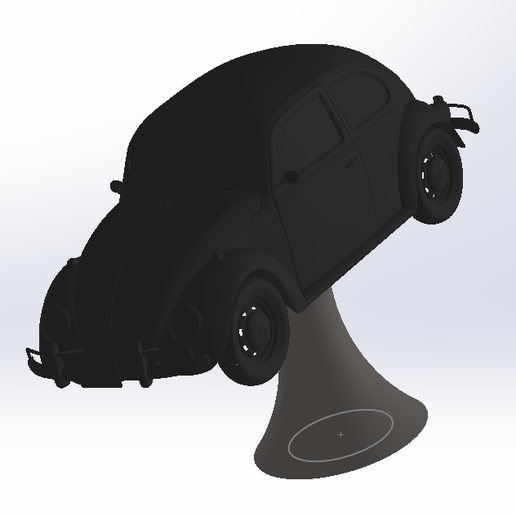 🚗 Classic volkswagen beetle desk topper・ STL File for 3D printing・Cults