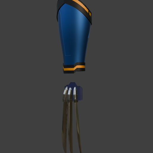 🎨 wolverine gauntlet + claws・ STL File for 3D printing・Cults