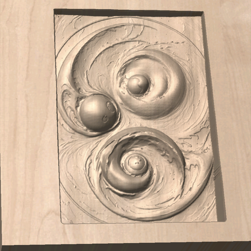 ☯️ Ying Yang of the cosmos・ STL File for 3D printing and CNC machining ...