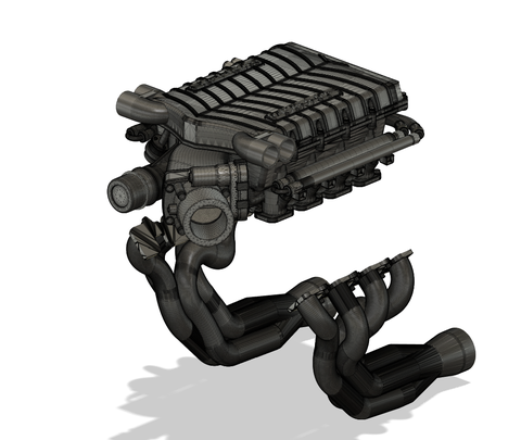 🌆 Whipple Supercharger for 5.0 coyote engine・ 3D File for 3D printing・Cults