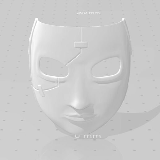 🎨 SALLY FACE MASK・ STL File for 3D printing・Cults