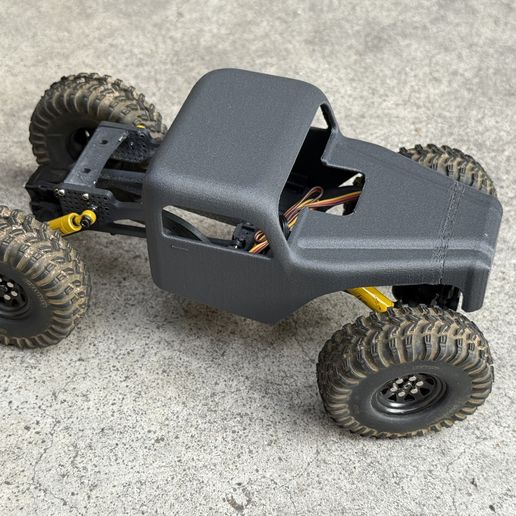 🚗 Block Head Chassis and Bodies for SCX24・3D Print with the Bambu A1 3D ...