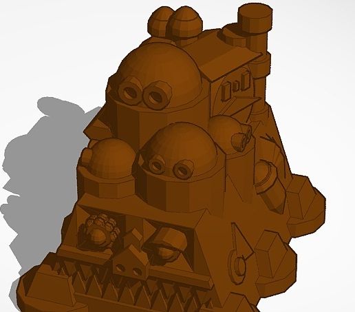 🧸 Howl-class Mobile Citadel・Free STL File for 3D printing・Cults