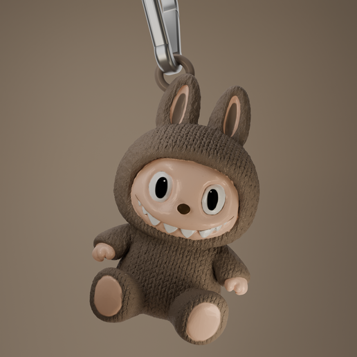 🗝️ Labubu・ STL File for 3D printing・Cults