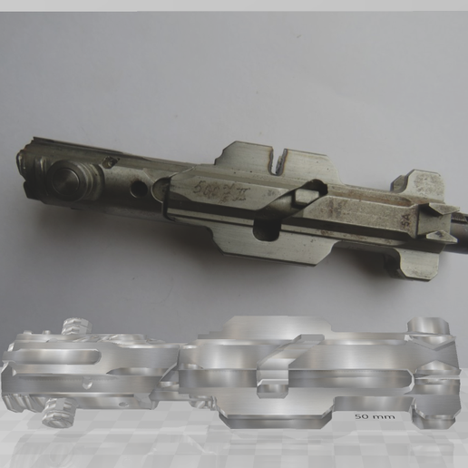 STL file MG34 Bolt (Deco) 🔩 ・3D print design to download・Cults