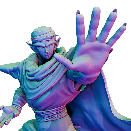 🟢 Piccolo 3D Figurine File – Customizable & Ready to Print! 🟢・ STL File ...