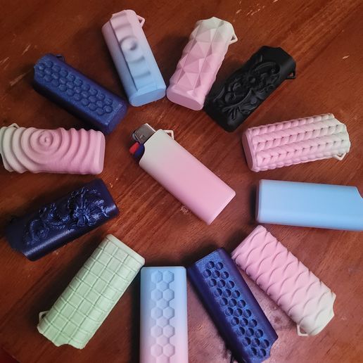 STL file J6 Bic Lighter Case - Fidget Clicker - Volume 2 👌 ・3D printing ...