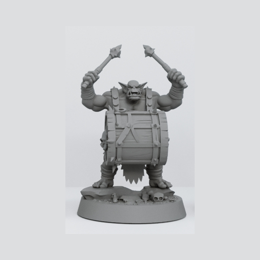 🎲 Orc Dungeon Warband - 20 figurines et objectifs orques - 32mm DnD STL ...