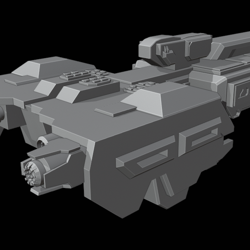 😇 Stalwart-class Light Frigate・ STL File for ・Cults