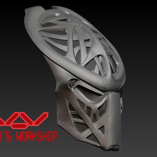 🎲 Plague Predator Biomask for 1/10 action figures・ STL File for 3D ...