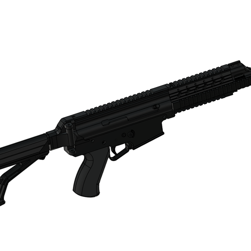 🔫 Pindad SS2V5 Airsoft AEG by BENen3D・ STL File for 3D printing・Cults