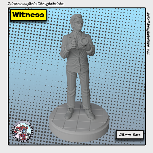 🎲 Witness Token・ 3D File for ・Cults