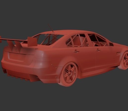 🚗 Holden Commodore V8 Supercar 2012・ STL File for 3D printing・Cults