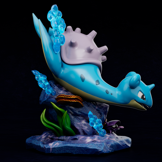 🐉 Lapras・ STL File for 3D printing・Cults