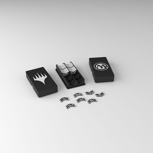 STL file Magic The Gathering - Counter tokens & Box 🪄 ・3D printer model ...